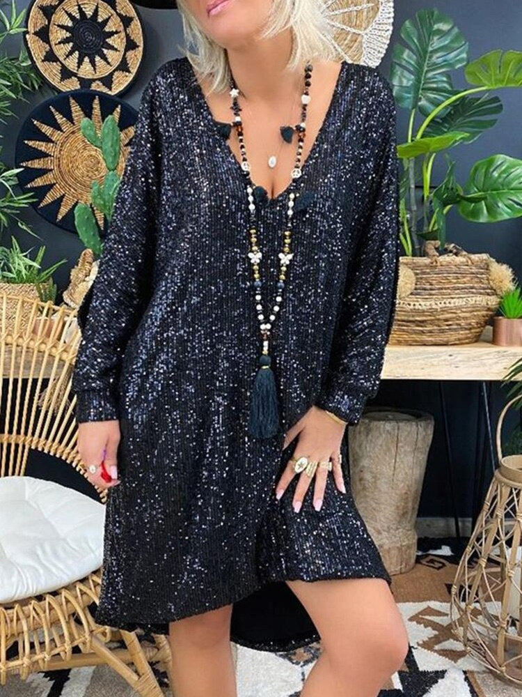 Women's Sequined Dress – Jones Moda