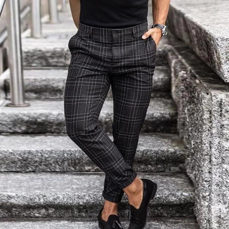 Stylish Checked Chino Pants for Men – Jones Moda
