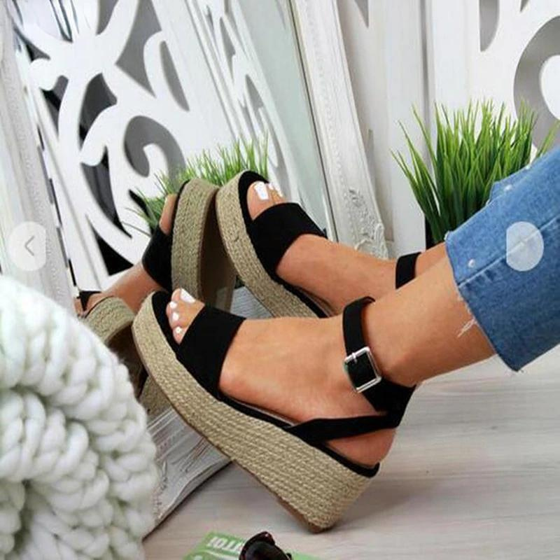 Ankle Strap Wedge Sandal for Women – Jones Moda